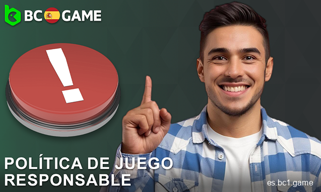 Sé responsable con BC.Game - Consérvate